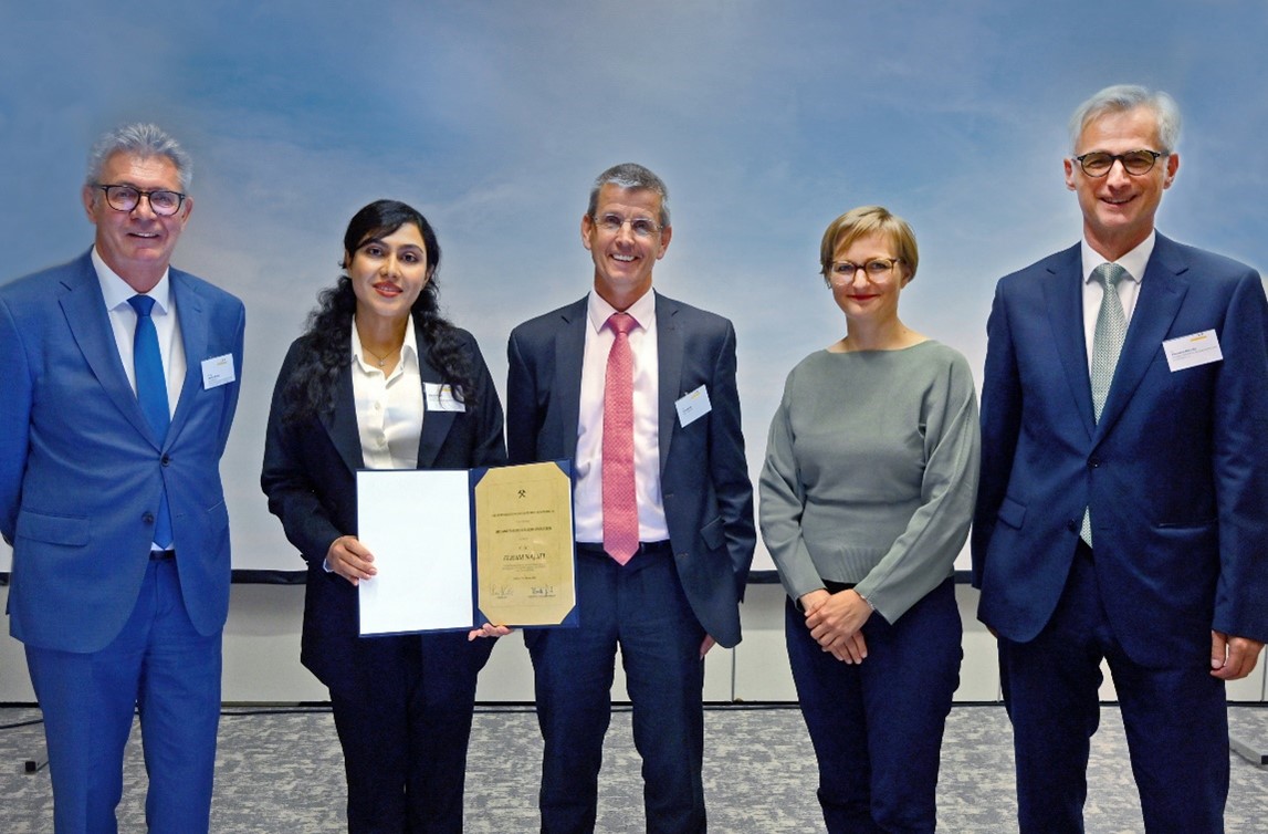 Burckhardt-Preis 2024 - M. Sc. Elham Najafi - VRB | Vereinigung ...